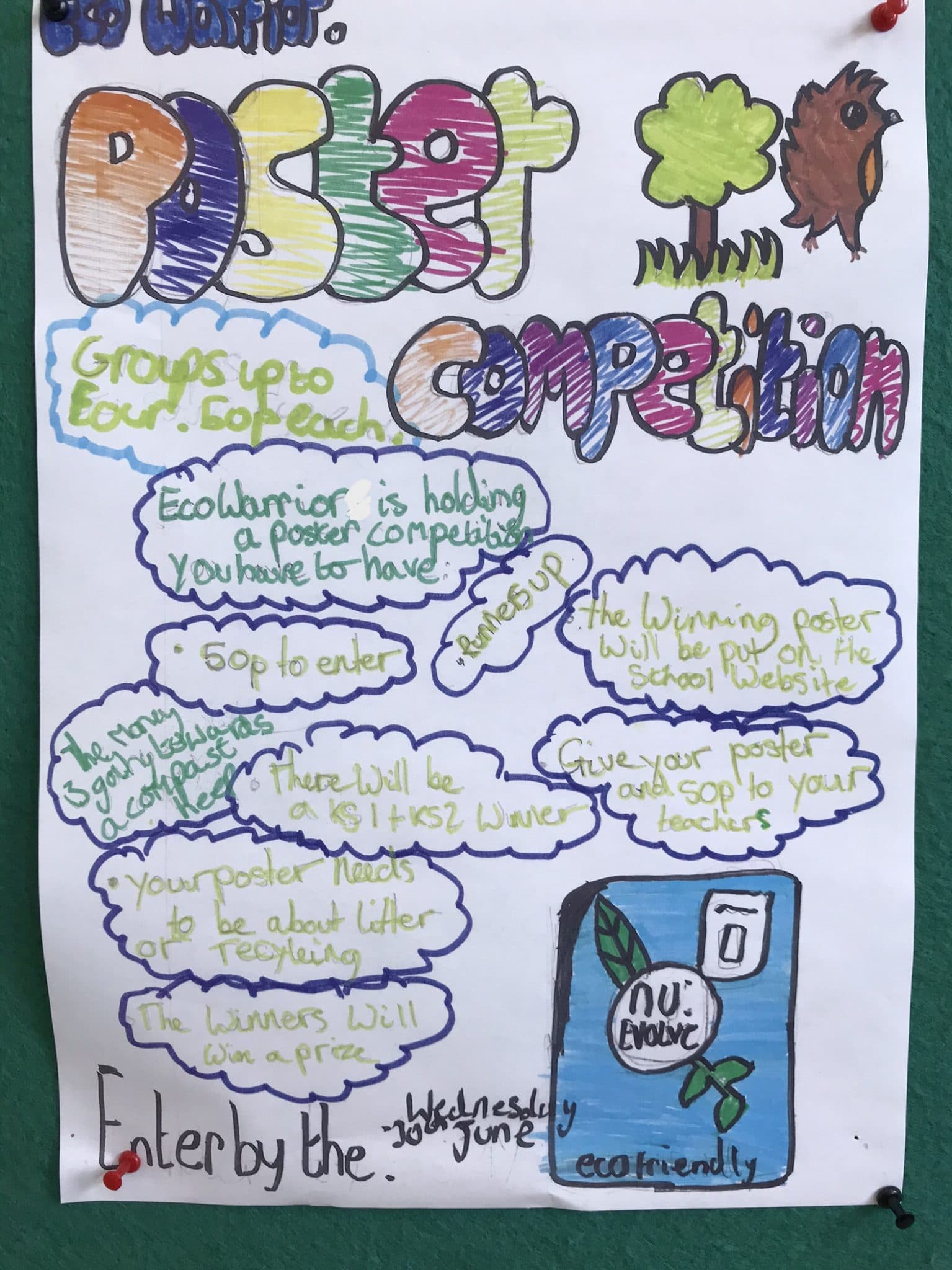Eco Club Poster Competition – Weald CP School